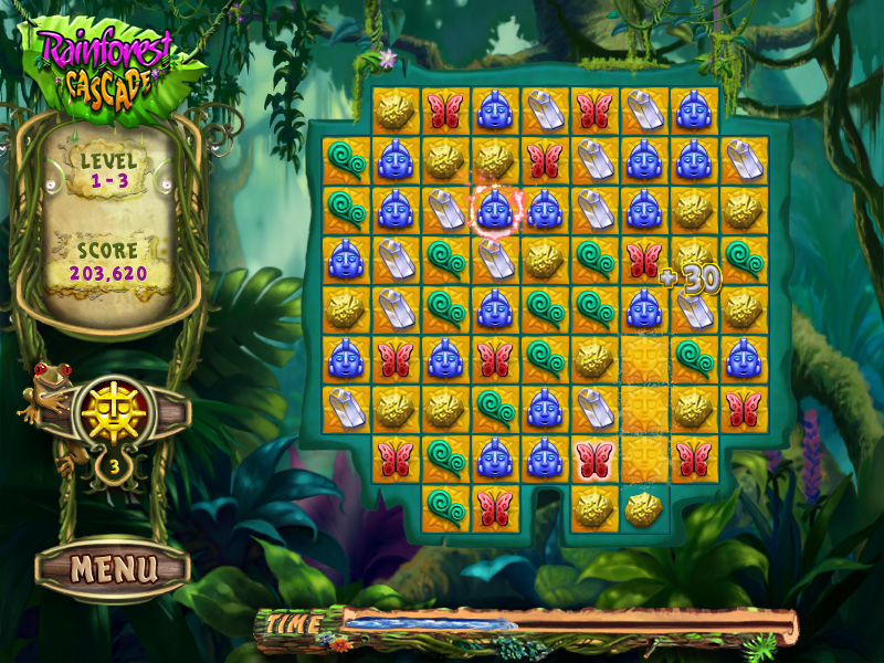 Screenshot of Rainforest Cascade (Windows, 2007) - MobyGames
