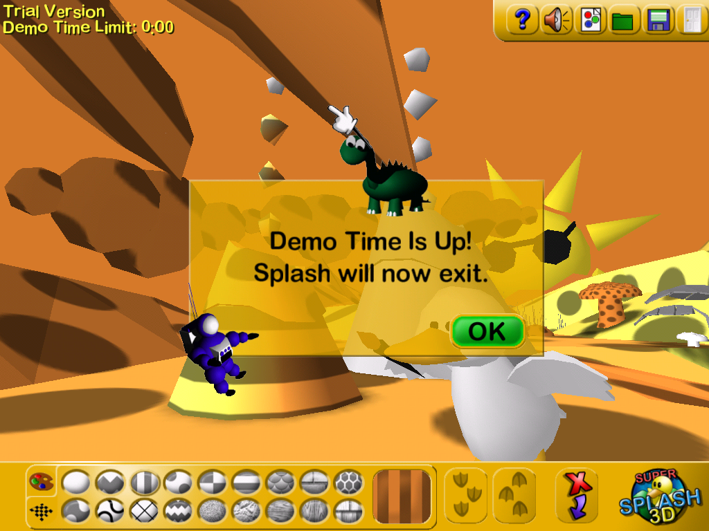Screenshot of Super Splash 3D (Windows, 2004) - MobyGames