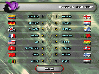 Screenshot of VR Soccer '96 (PlayStation, 1995) - MobyGames