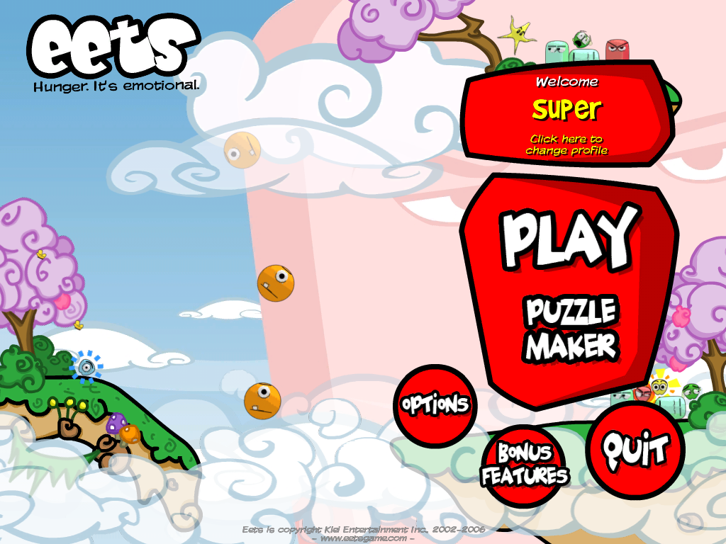 Eets: Hunger. It's emotional. screenshots - MobyGames