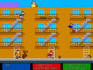 Screenshot of Pig Out (Arcade, 1990) - MobyGames