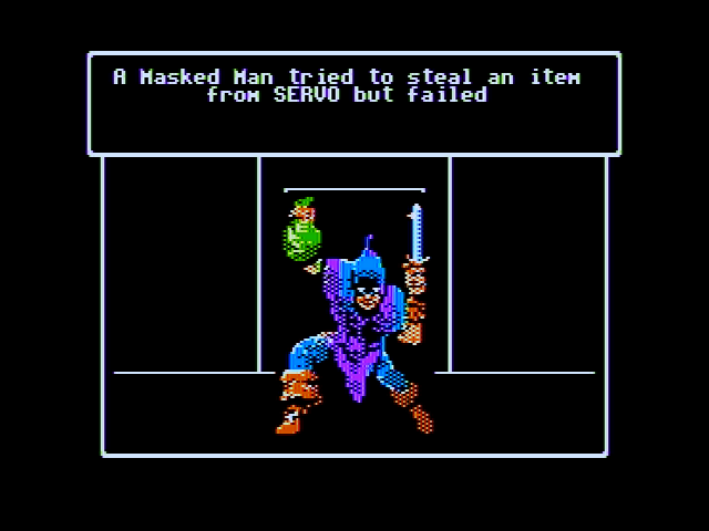 Screenshot of Wizardry V: Heart of the Maelstrom (Apple II, 1988) - MobyGames