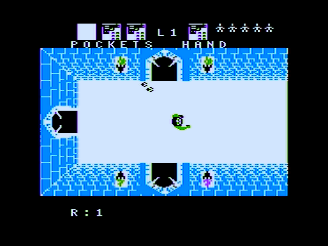 Screenshot of Alcazar: The Forgotten Fortress (Apple II, 1985) - MobyGames