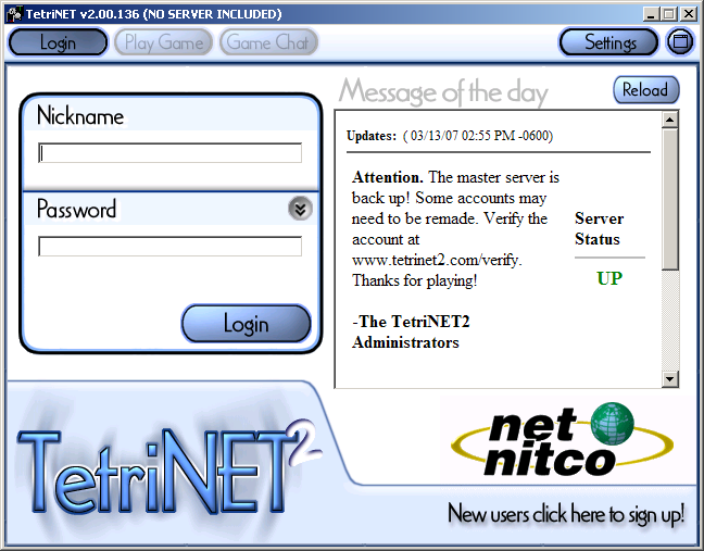 Screenshot of TetriNET (Windows, 1996) - MobyGames