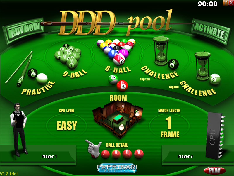 Screenshot of DDD Pool (Windows, 2004) - MobyGames