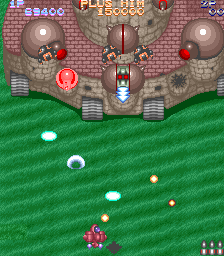 Screenshot of Plus Alpha (Arcade, 1989) - MobyGames