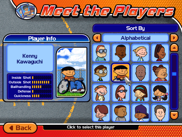 Screenshot of Backyard Basketball 2004 (Windows, 2003) - MobyGames