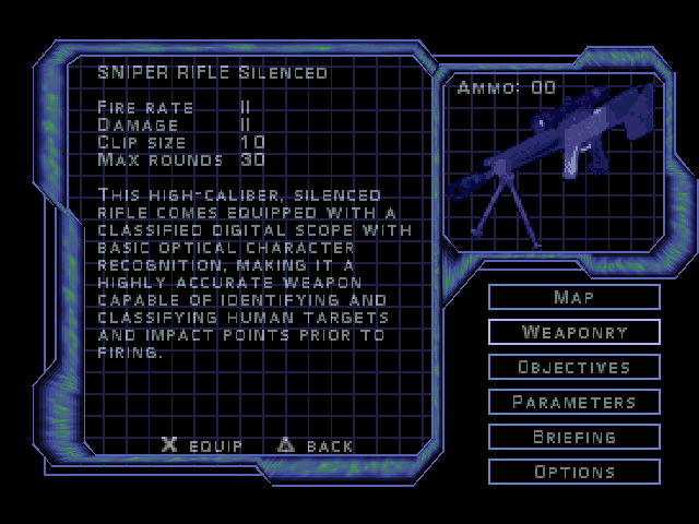 Screenshot of Syphon Filter 3 (PlayStation, 2001) - MobyGames