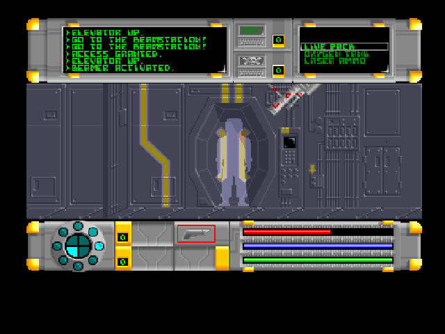 Screenshot of Cosmo Ranger: S.O.L. AD 2000 (Amiga, 1989) - MobyGames