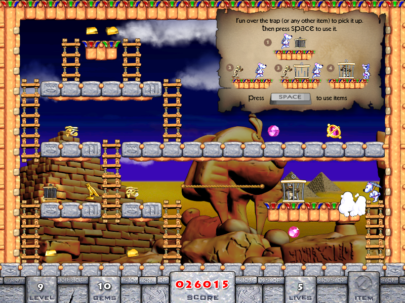 Screenshot of Snowy: Treasure Hunter (Windows, 2005) - MobyGames