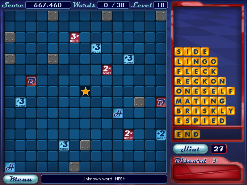 Screenshot of Word Slinger (Windows, 2006) - MobyGames