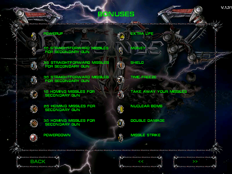 Screenshot of Star Defender II (Windows, 2005) - MobyGames