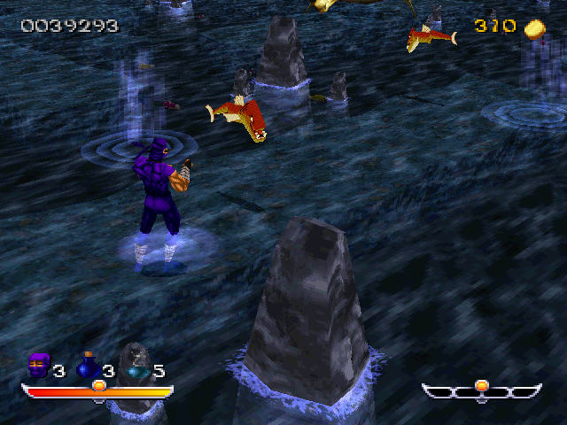 Screenshot of Ninja: Shadow of Darkness (PlayStation, 1998) - MobyGames