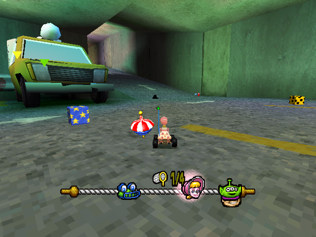Screenshot of Disney•Pixar Toy Story Racer (PlayStation, 2001) - MobyGames
