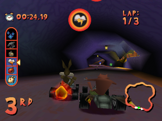 Screenshot of Looney Tunes Racing (PlayStation, 2000) - MobyGames