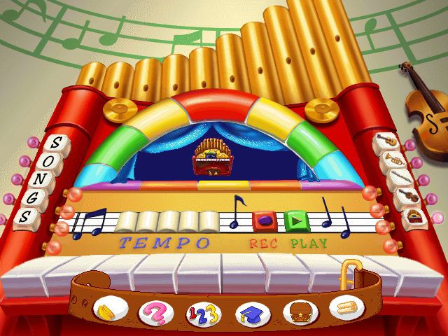 Screenshot of JumpStart 1st Grade (Windows, 1995) - MobyGames