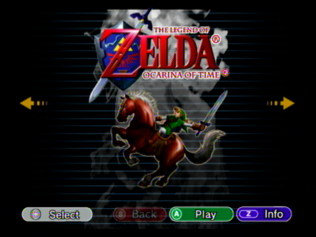 Screenshot of The Legend of Zelda: Collector's Edition (GameCube, 2003 ...