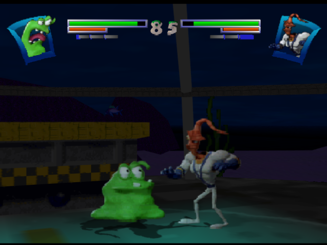 Screenshot of Clay Fighter: Sculptor's Cut (Nintendo 64, 1998) - MobyGames