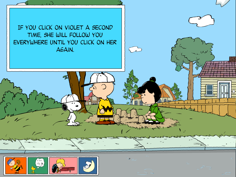 Screenshot of Peanuts: It's the Big Game, Charlie Brown! (Windows, 2007 ...