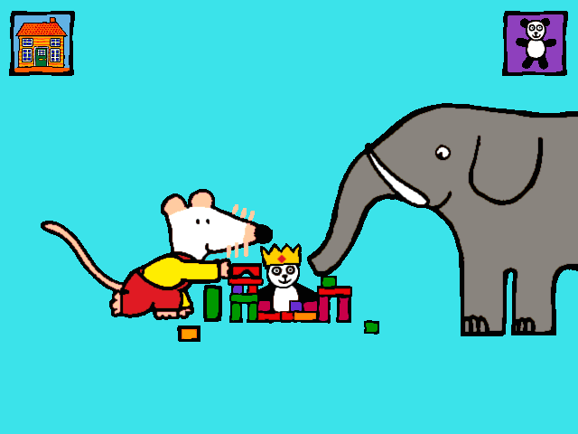 Screenshot of Maisy's Playhouse (Windows, 1999) - MobyGames