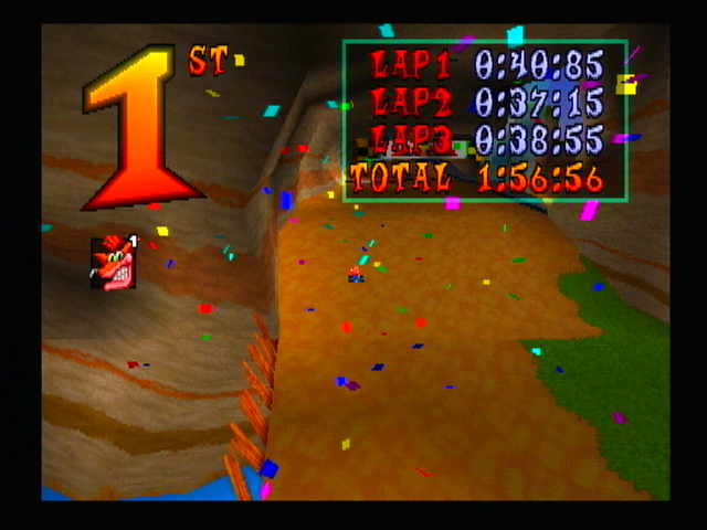 Screenshot of CTR: Crash Team Racing (PlayStation, 1999) - MobyGames