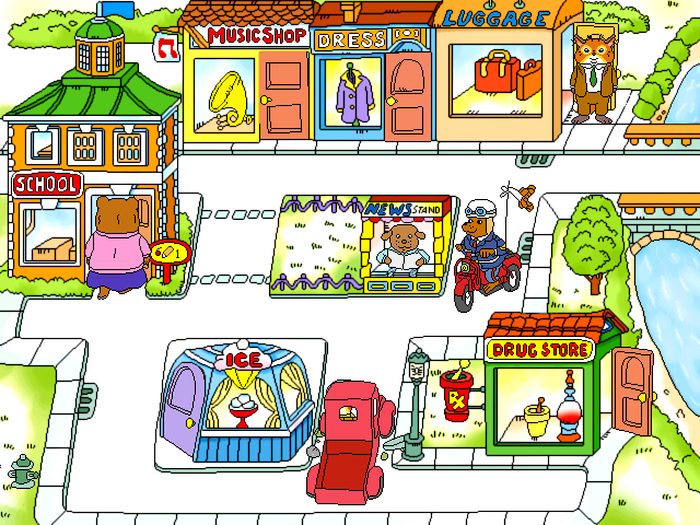 Screenshot of Richard Scarry's Busytown (Windows, 1999) - MobyGames