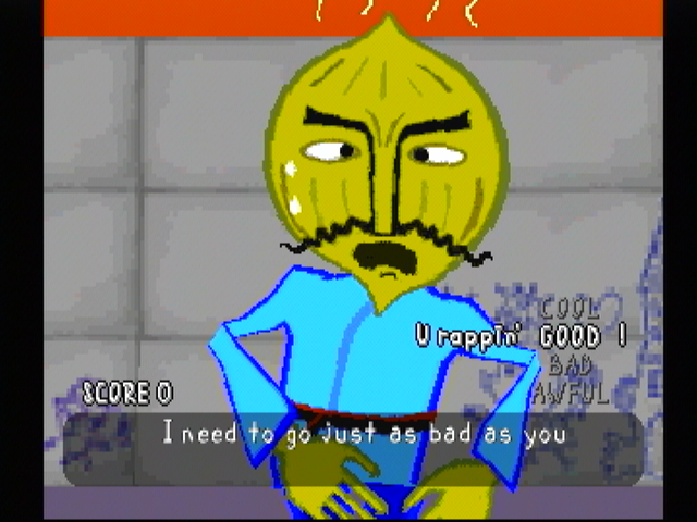 Screenshot of PaRappa the Rapper (PlayStation, 1996) - MobyGames