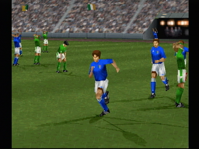 Screenshot of ISS Pro Evolution (PlayStation, 1999) - MobyGames