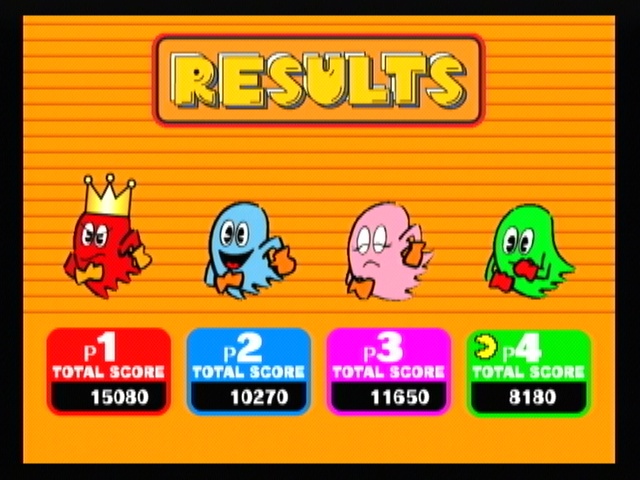 Screenshot of Pac-Man Vs. (GameCube, 2003) - MobyGames