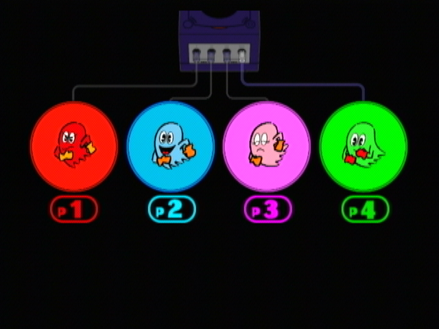 Screenshot of Pac-Man Vs. (GameCube, 2003) - MobyGames