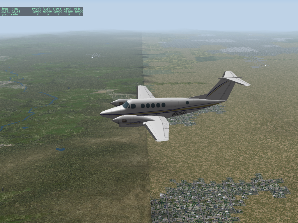 Screenshot of X-Plane 8 (Windows, 2004) - MobyGames