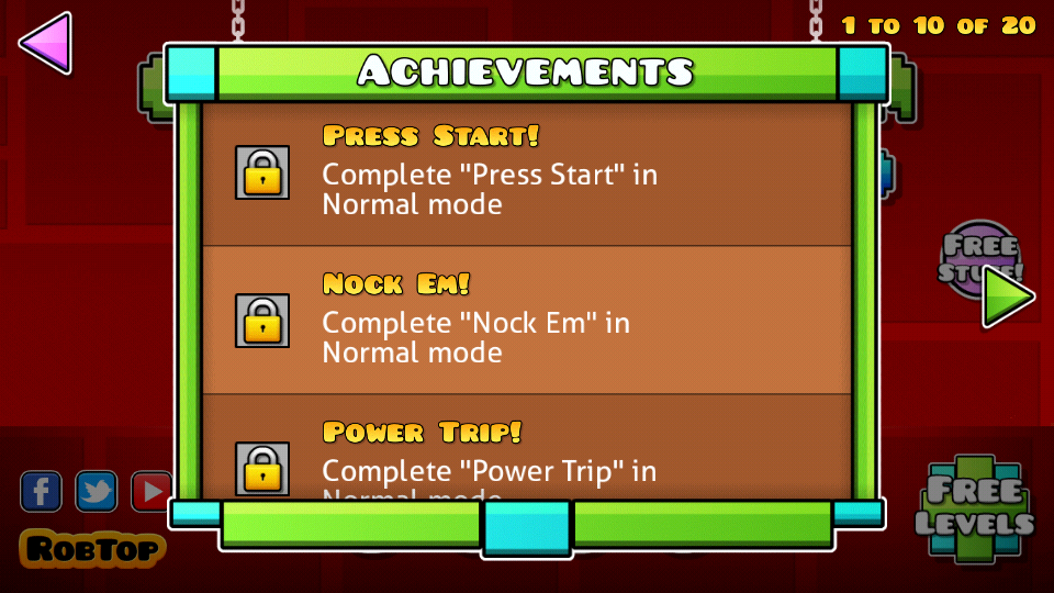 Screenshot of Geometry Dash: SubZero (Android, 2017) - MobyGames