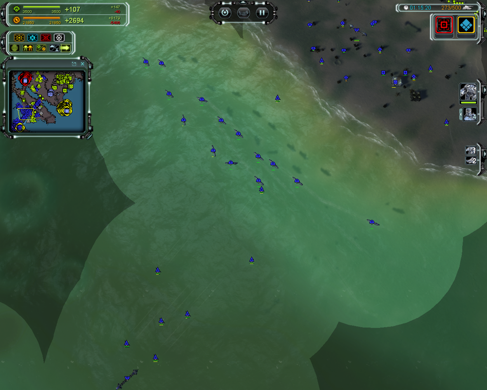 Screenshot of Supreme Commander: Forged Alliance (Windows, 2007) - MobyGames