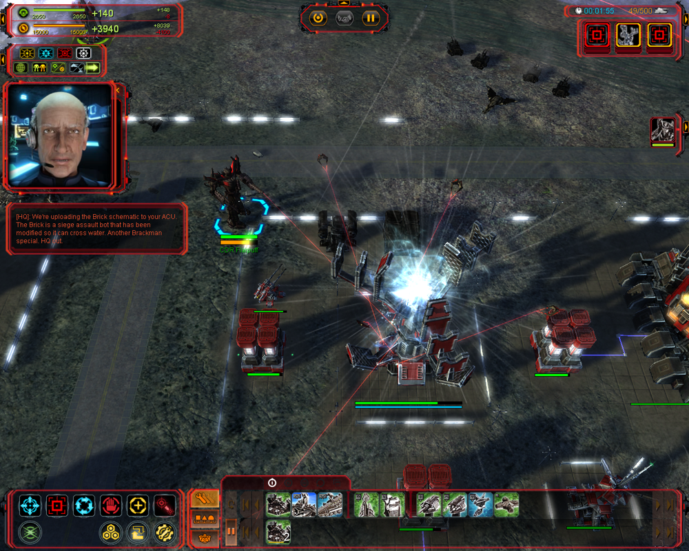 Screenshot of Supreme Commander: Forged Alliance (Windows, 2007 ...