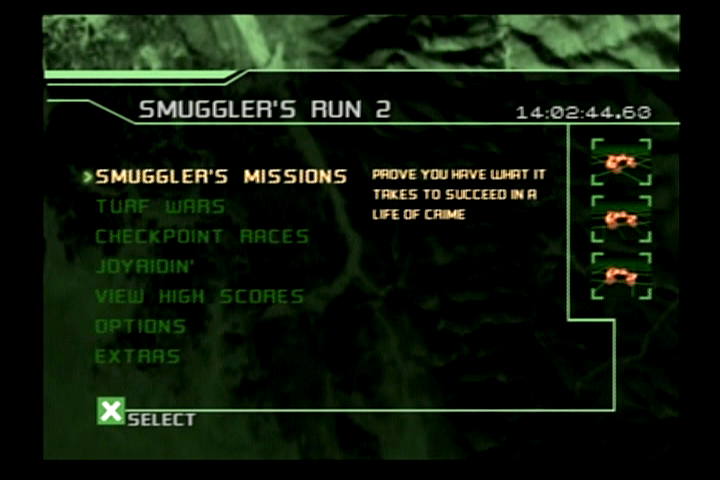 Screenshot of Smuggler's Run 2: Hostile Territory (PlayStation 2, 2001 ...