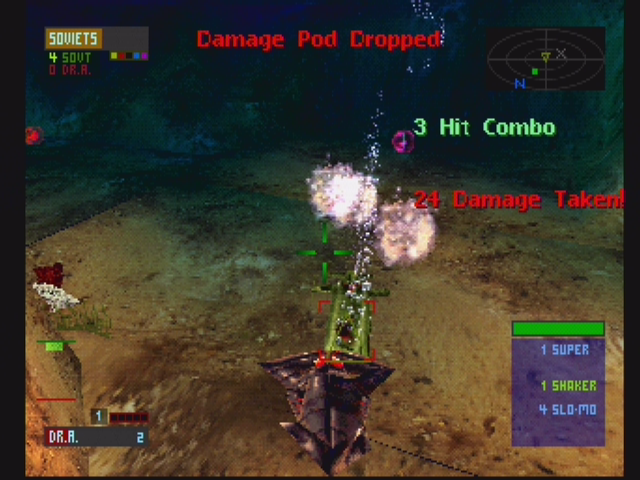 Screenshot of Critical Depth (PlayStation, 1997) - MobyGames