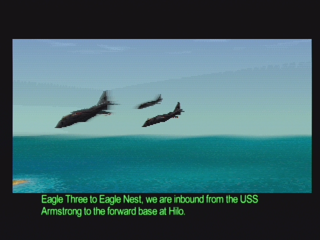 Screenshot of Eagle One: Harrier Attack (PlayStation, 1999) - MobyGames