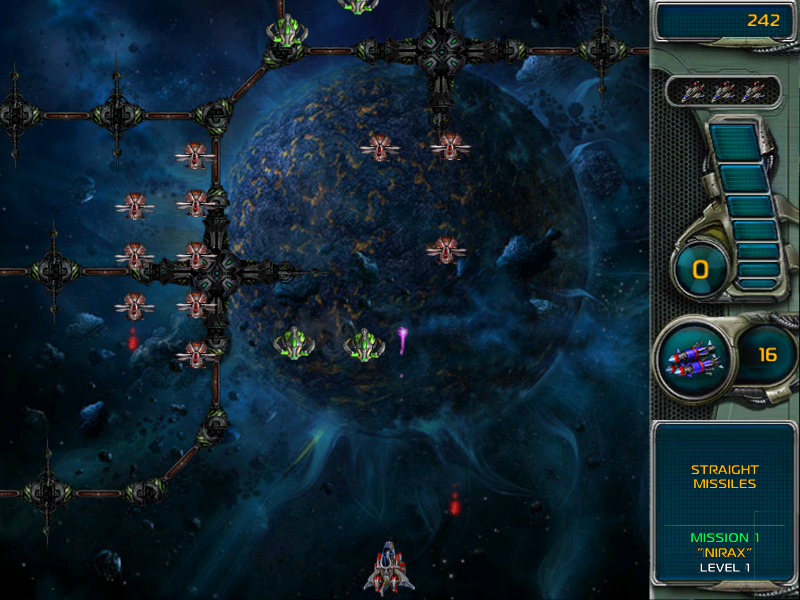 Screenshot of Star Defender III (Windows, 2006) - MobyGames