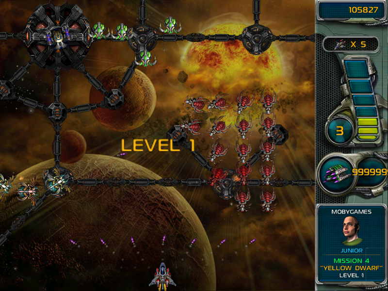 Screenshot of Star Defender III (Windows, 2006) - MobyGames