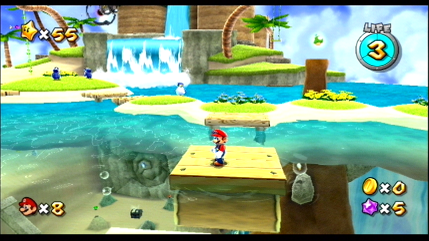 Screenshot of Super Mario Galaxy (Wii, 2007) - MobyGames