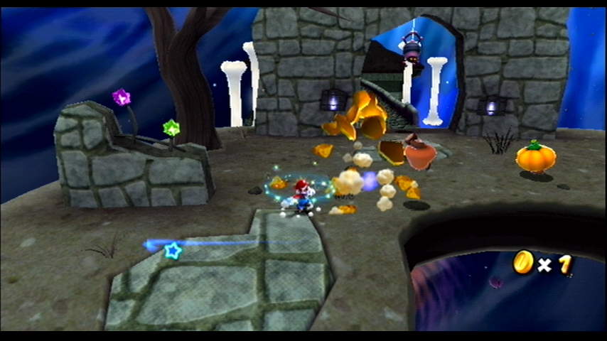 Screenshot of Super Mario Galaxy (Wii, 2007) - MobyGames