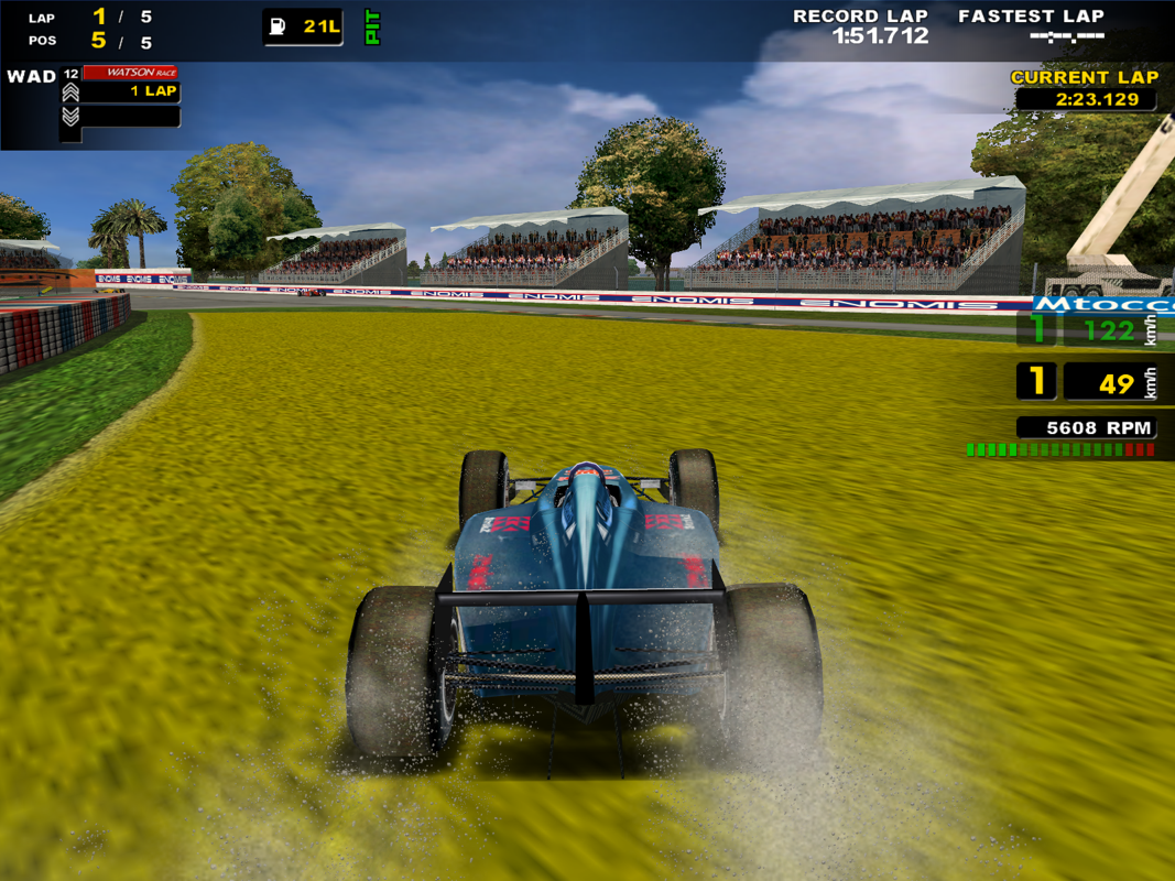 Screenshot of RS3: Racing Simulation Three (Windows, 2002) - MobyGames