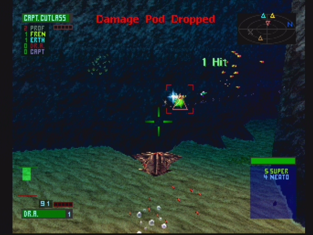 Screenshot of Critical Depth (PlayStation, 1997) - MobyGames
