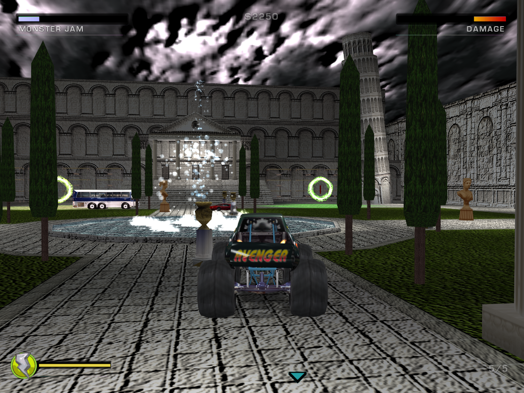 Screenshot of Monster Jam: Maximum Destruction (Windows, 2002) - MobyGames