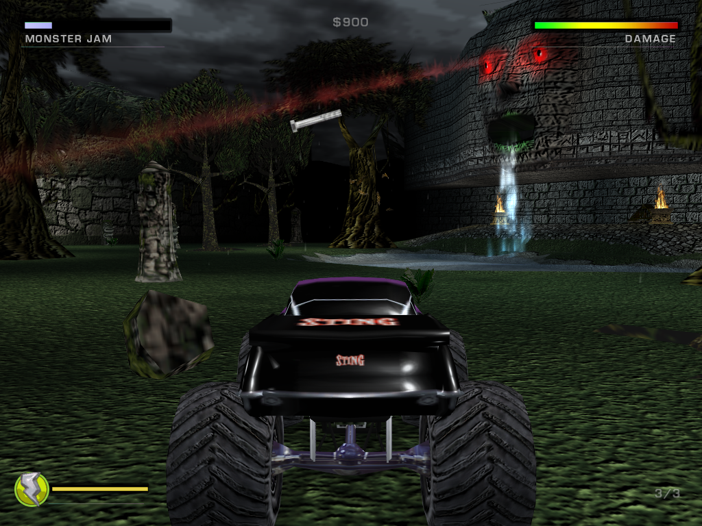 Screenshot of Monster Jam: Maximum Destruction (Windows, 2002) - MobyGames