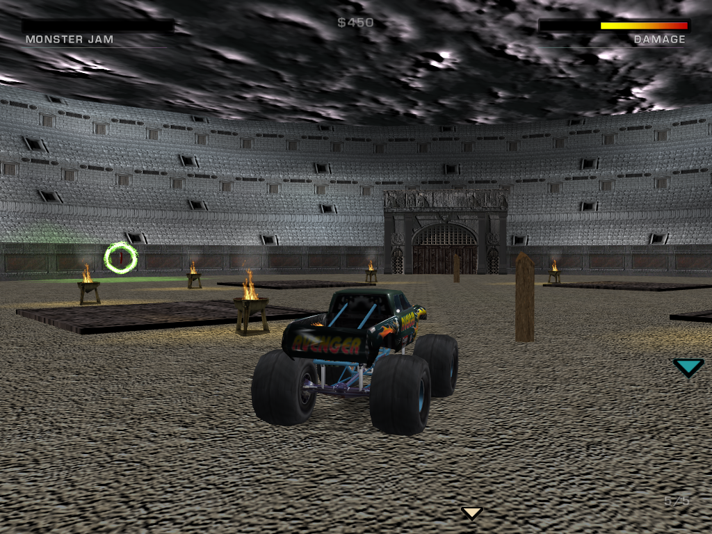 Screenshot of Monster Jam: Maximum Destruction (Windows, 2002) - MobyGames