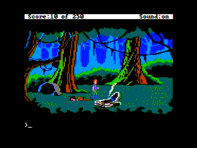 Screenshot of Space Quest II: Chapter II - Vohaul's Revenge (Apple II ...