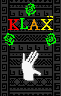 Screenshot of Klax (Lynx, 1990) - MobyGames