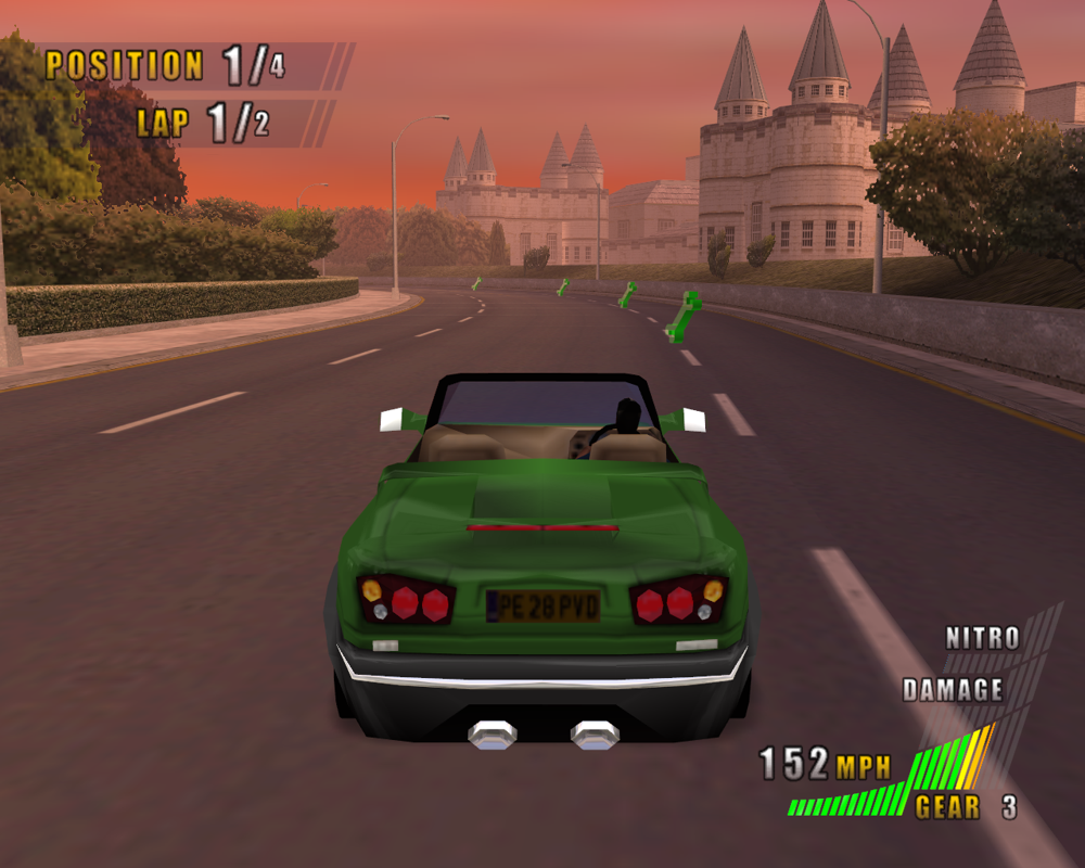 Screenshot of London Racer II (Windows, 2002) - MobyGames