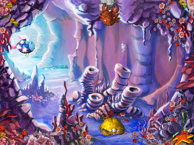 Screenshot of Rainbow Fish and the Amazing Lagoon (Windows, 2003 ...